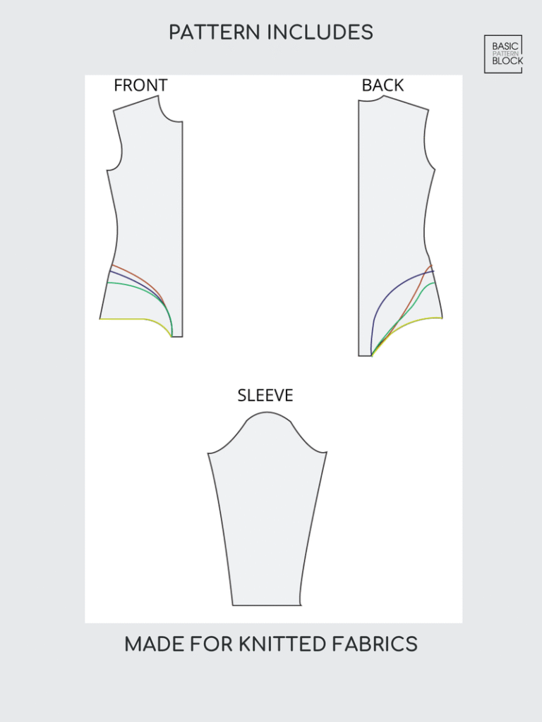 Sewing Pattern Blocks & Patterns | Basic Pattern Block