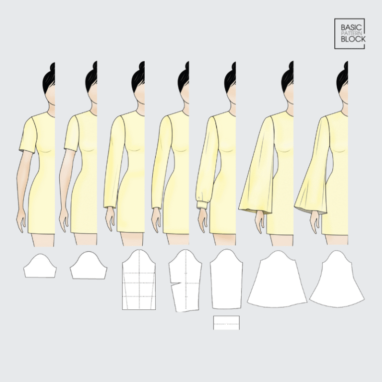 Ultimate Sleeve Sewing Pattern Block Pack | Basic Pattern Block