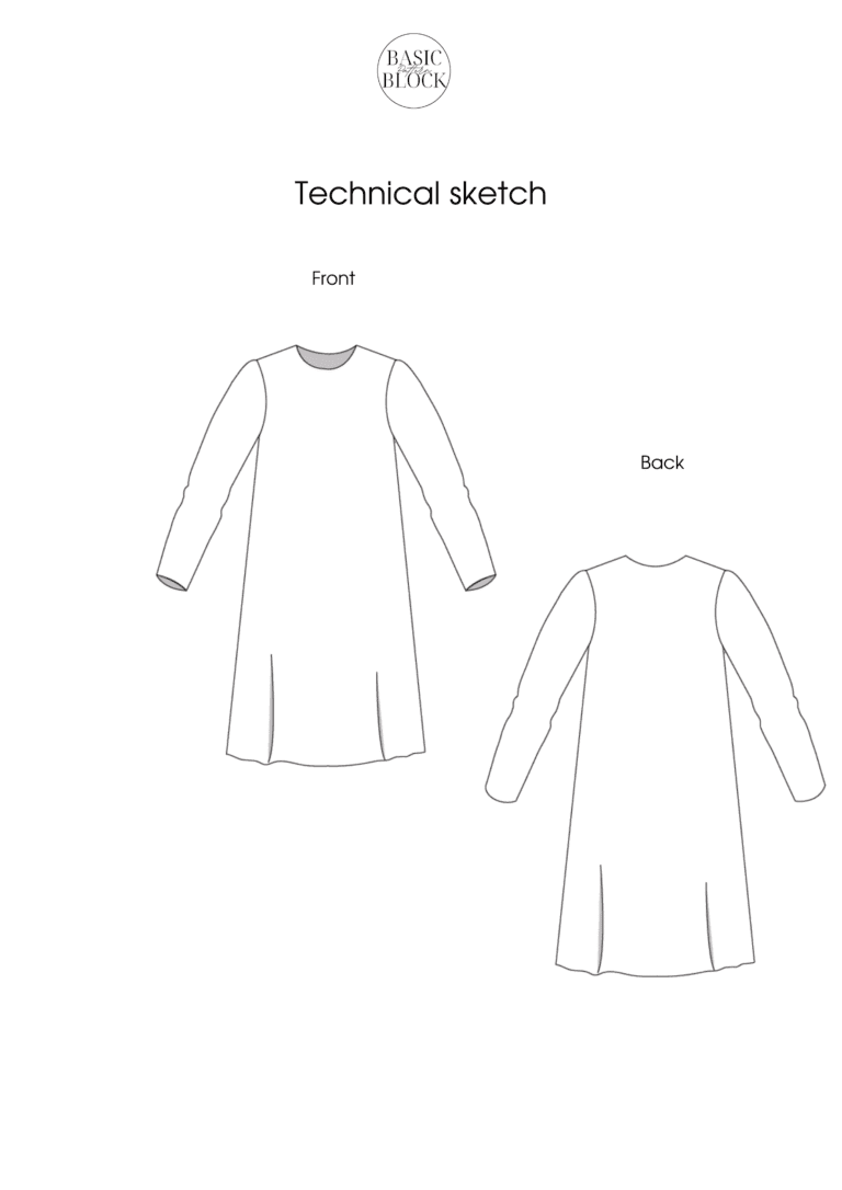 Girls Dress | Pattern Block | Woven | Basic Pattern Block