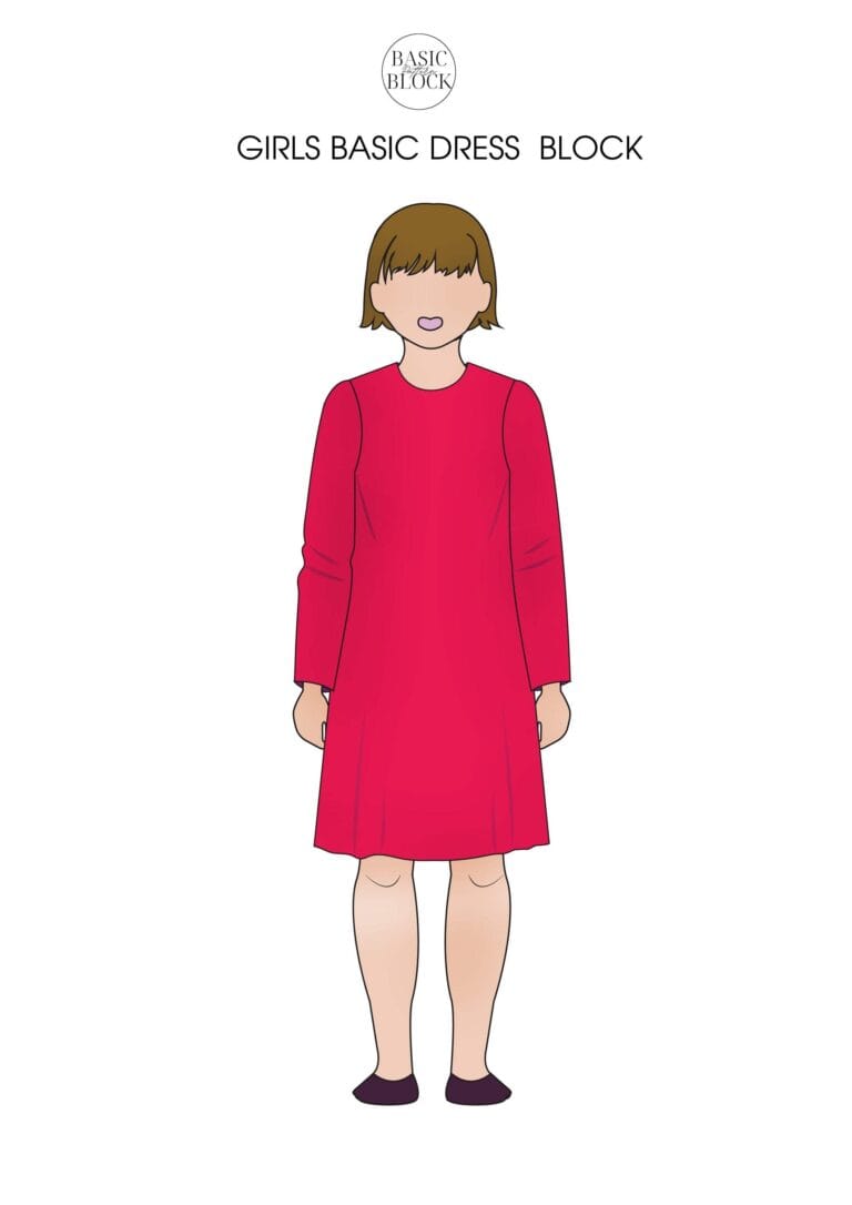 Girls Dress | Pattern Block | Woven | Basic Pattern Block