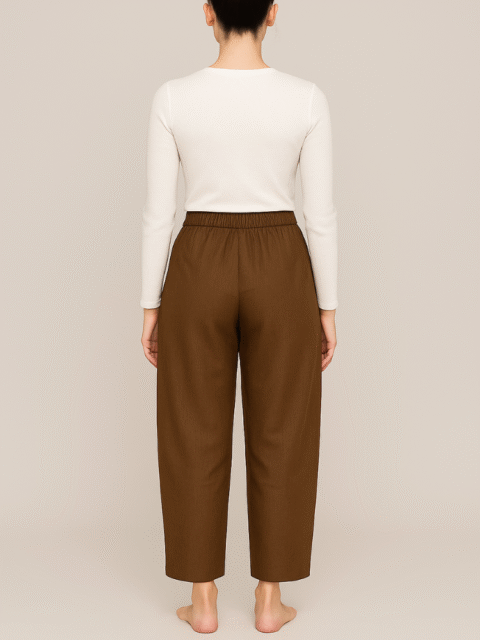 Women’s Barrel Pants Sewing Pattern | Relaxed Fit | Woven
